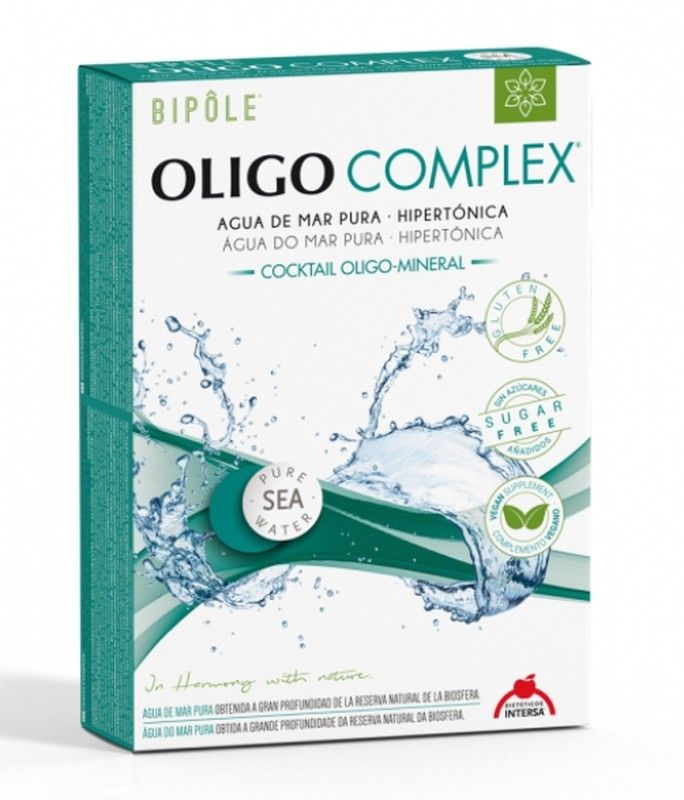 Bipole Oligo Complex 20 Ampollas Intersa 87669 Suplementos — Ananda Bio