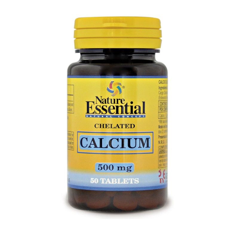 Calcio Quelado 500 Mg 50 Tabletas — Ananda Bio