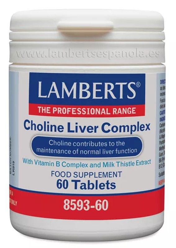 Choline Liver Complex 60 Tab — Ananda Bio