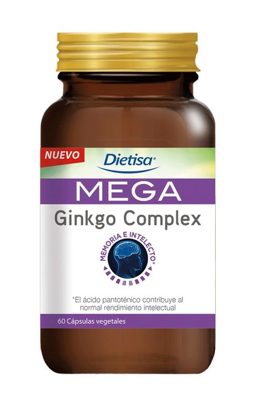 Mega Ginkgo Complex 60 Caps 342533 Suplements — Ananda Bio