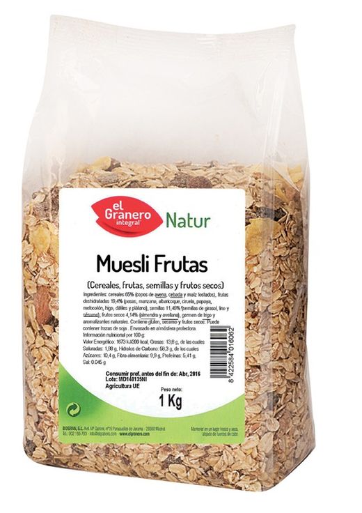 Muesli 10 Fruites 1 Kg 47147 Cereals llegums pasta — Ananda Bio