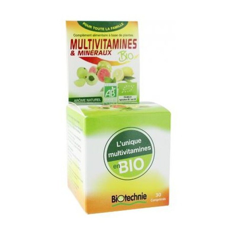 Multivitaminas Y Minerales Bio 30 Comp Bio — Ananda Bio