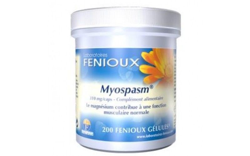 Myospasm 200 Caps 310 Mg — Ananda Bio